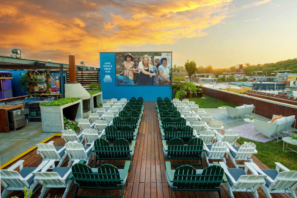 Rooftop Cinema Club Crossroads Kansas City - Outdoor Movies