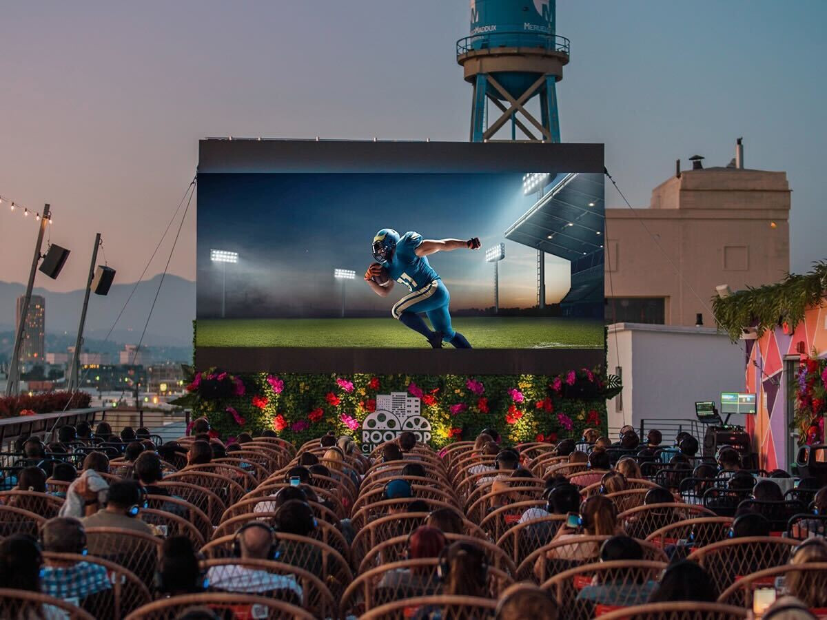 The Big Game Watch Party - Rooftop Cinema Club